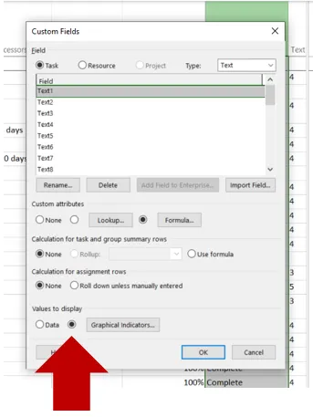 Using colour codes to indicate activity status in Microsoft Project ...