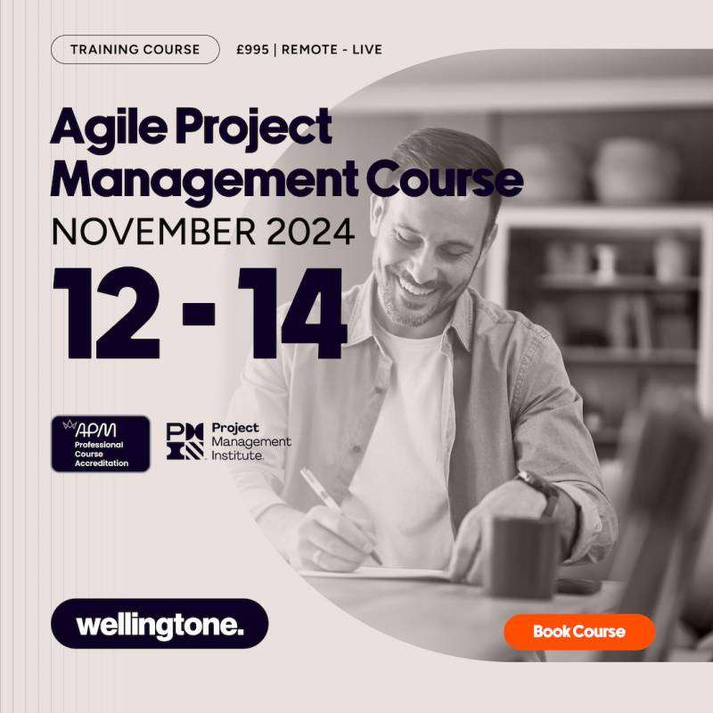 Agile Project Management Training - APM Accredited | Wellingtone