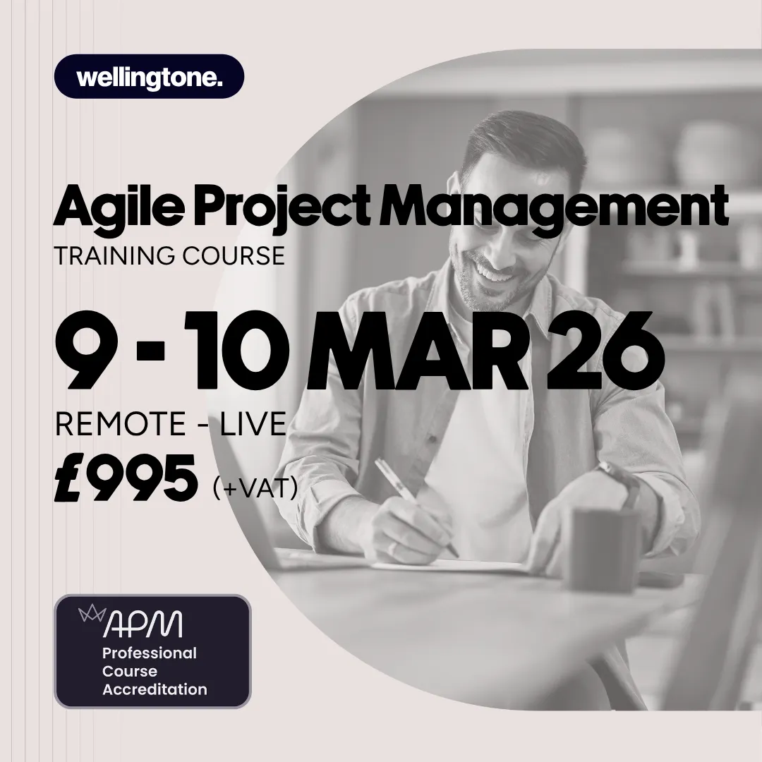 APM Agile Project Management Training March 2025 | Wellingtone