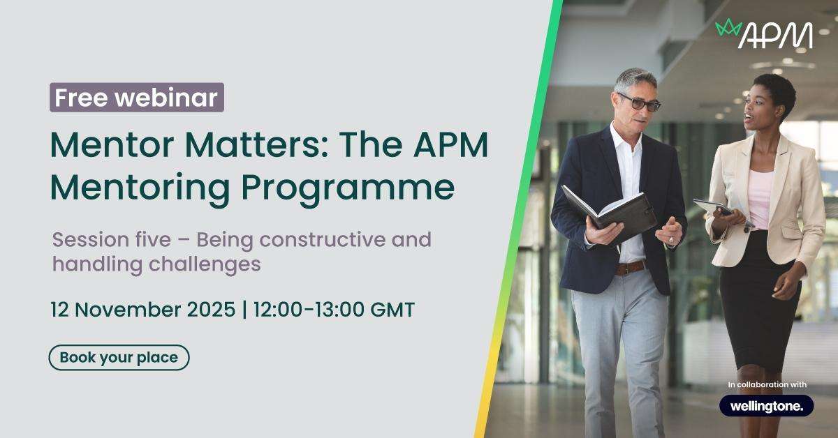 The New APM Chartership Pathway for PMI PMP Professionals - Wellingtone