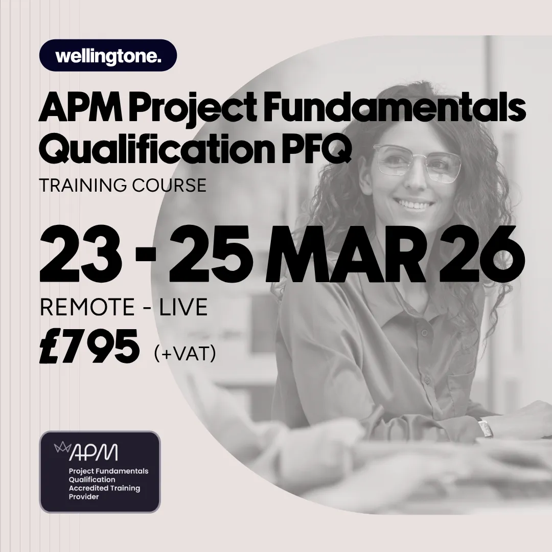 APM Qualifications - Wellingtone
