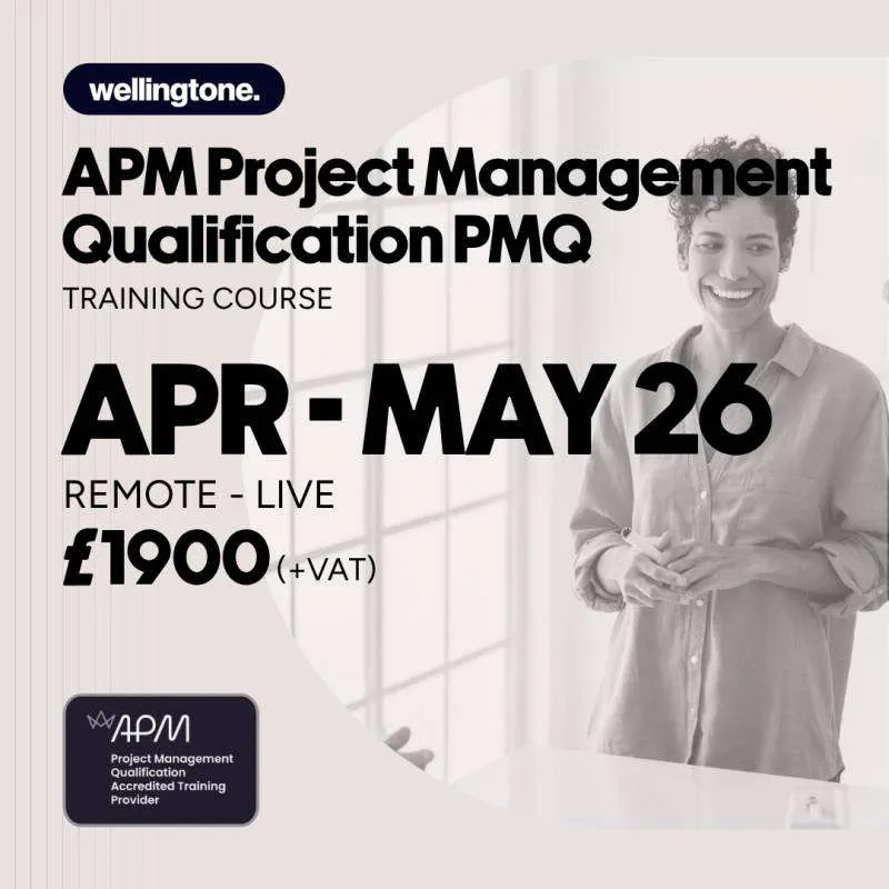 New APM PMQ Exam: Guide to New Exam Process | Wellingtone