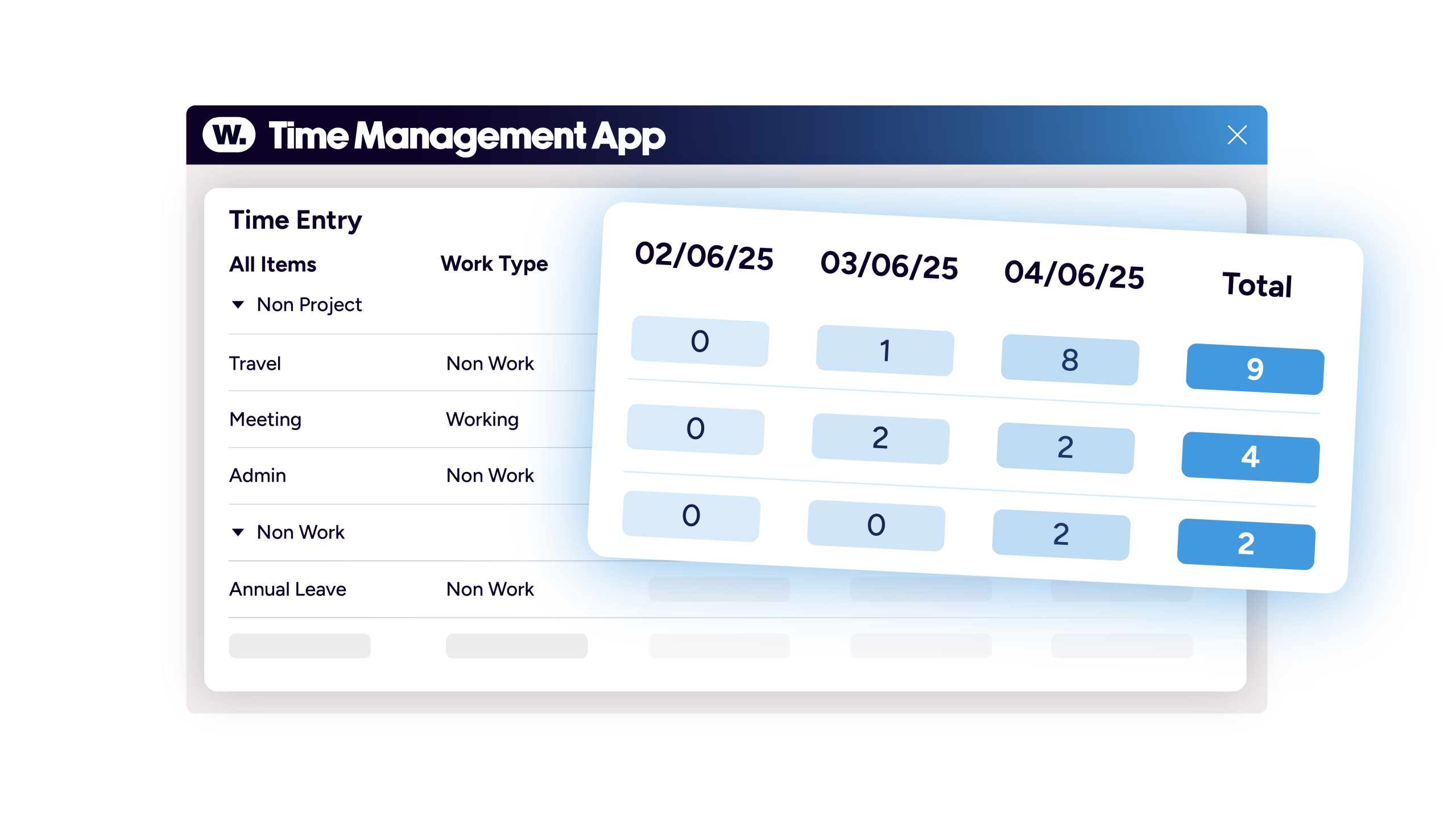 Time Management Power App